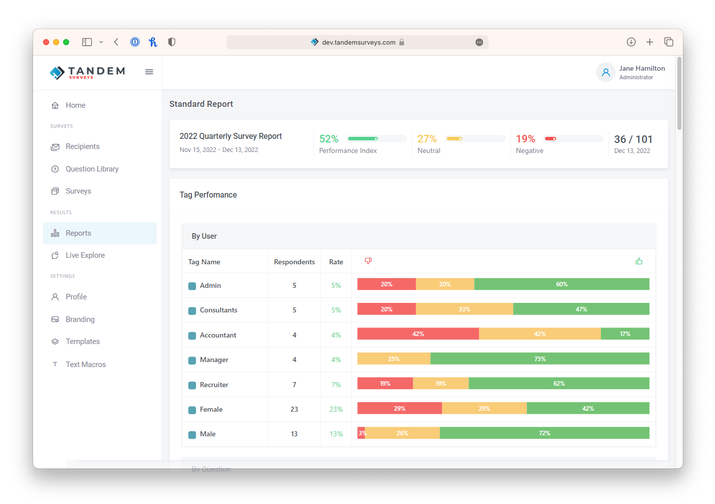 Easy to Use Online Survey Tool - Tandem Surveys